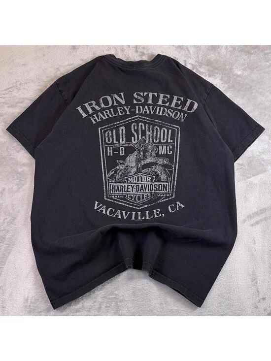 Harley-Davidson | Shirts | Vintage Y2k Harleydavidson Iron Steed ...
